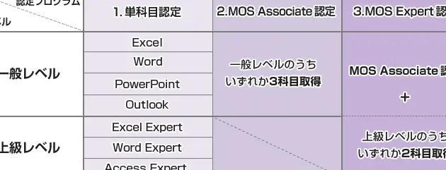 Excel検定の正式名称とレベル：MOSとの違い